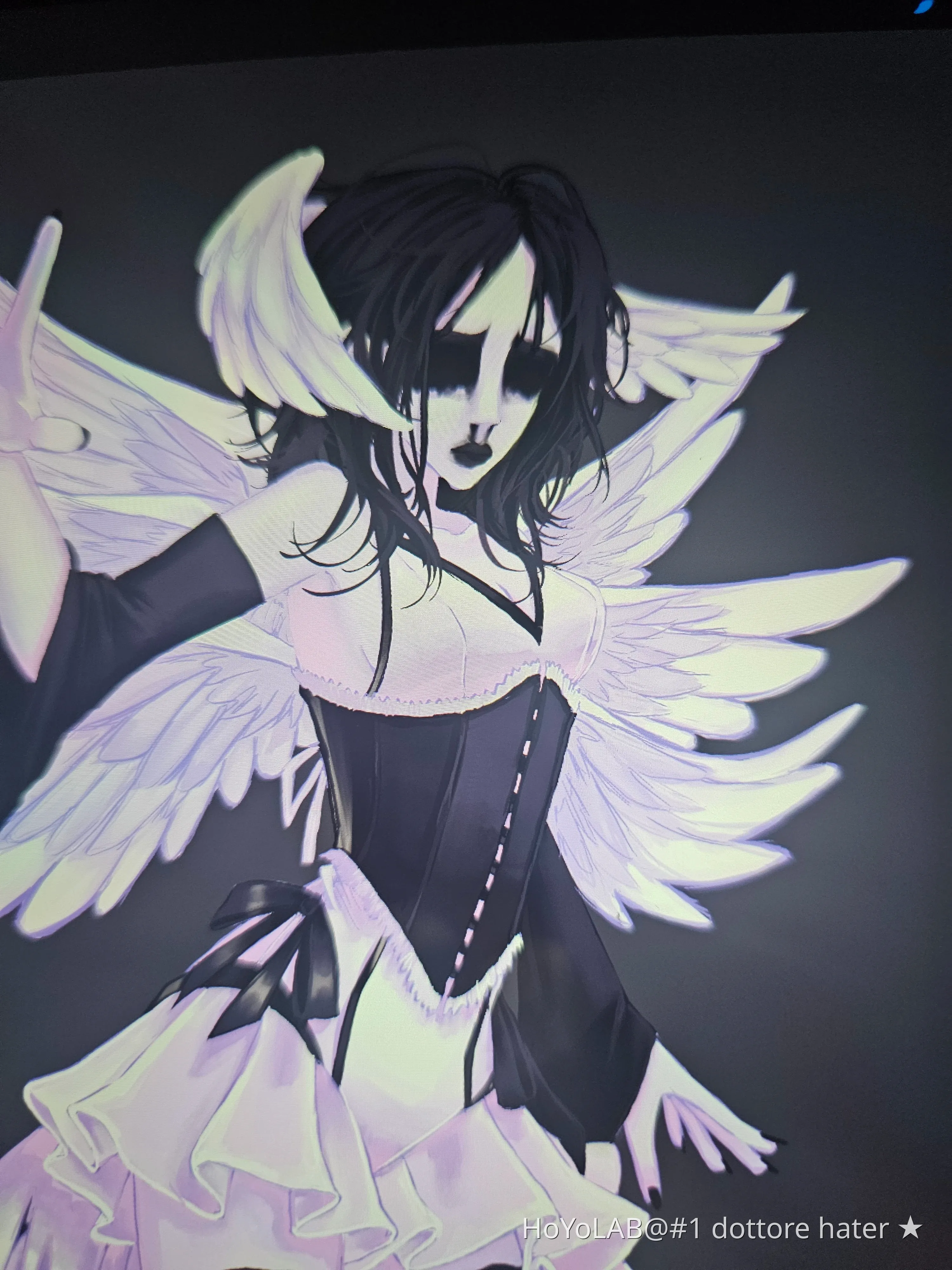 I'll post this full drawing tmr probably | HoYoLAB