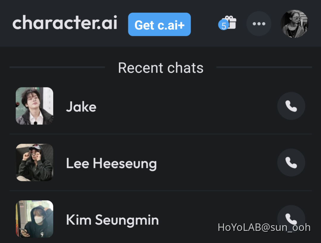 what are your first 3 c.ai bots | HoYoLAB