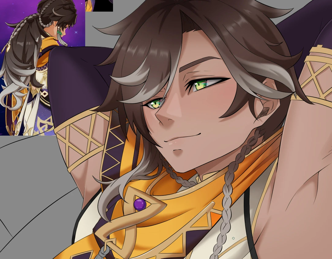 gonna become the #1 Sethos main (art by me) Genshin Impact | HoYoLAB