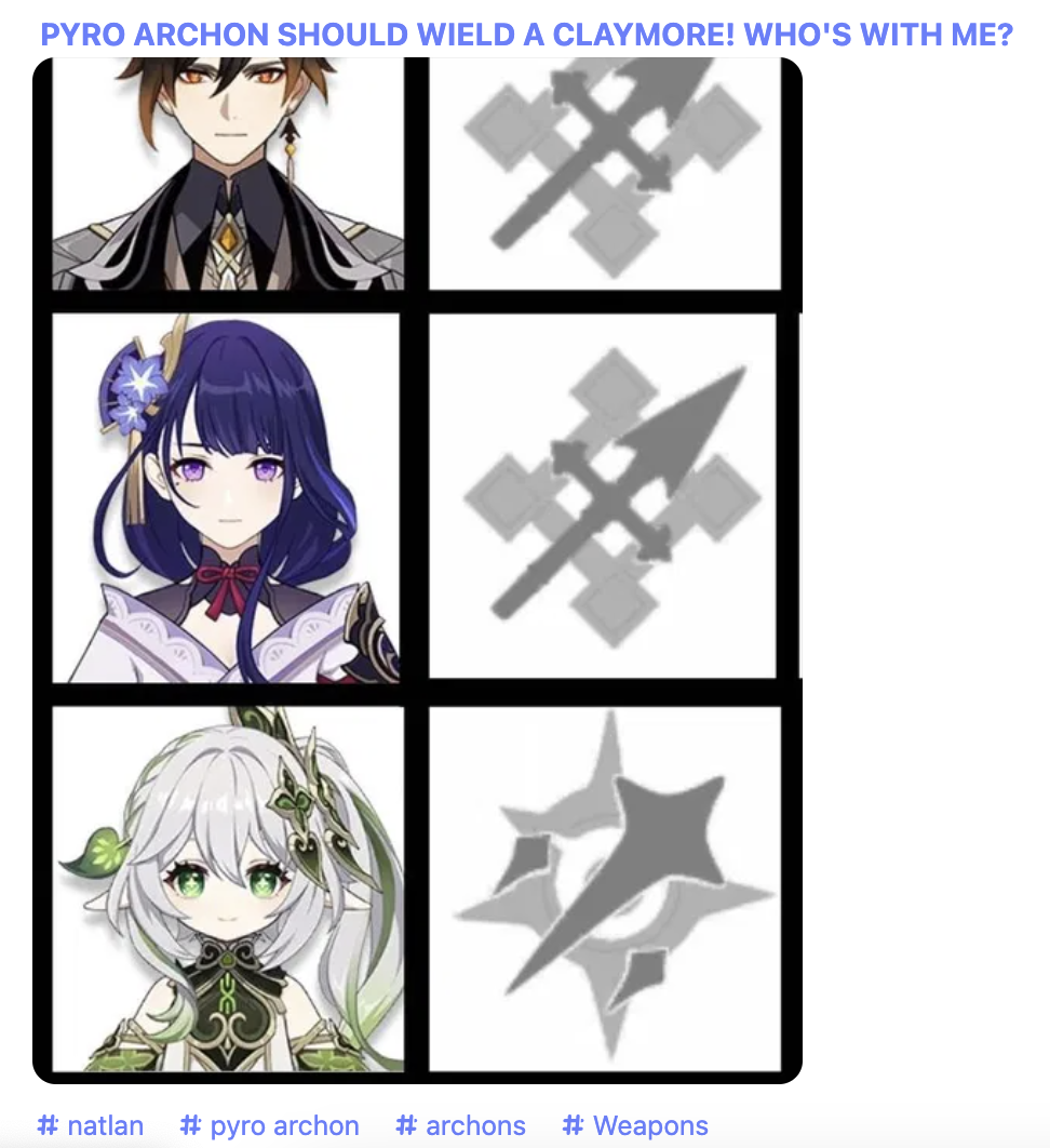 WE WON! PYRO ARCHON WILL USE CLAYMORE BELIEVERS! Genshin Impact | HoYoLAB