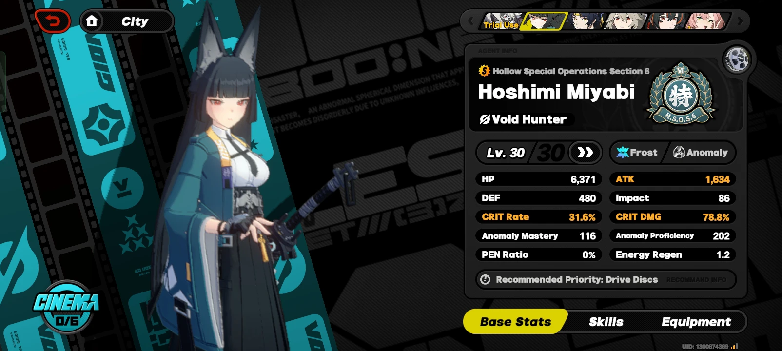 My Miyabi Build Currently Zenless Zone Zero | HoYoLAB