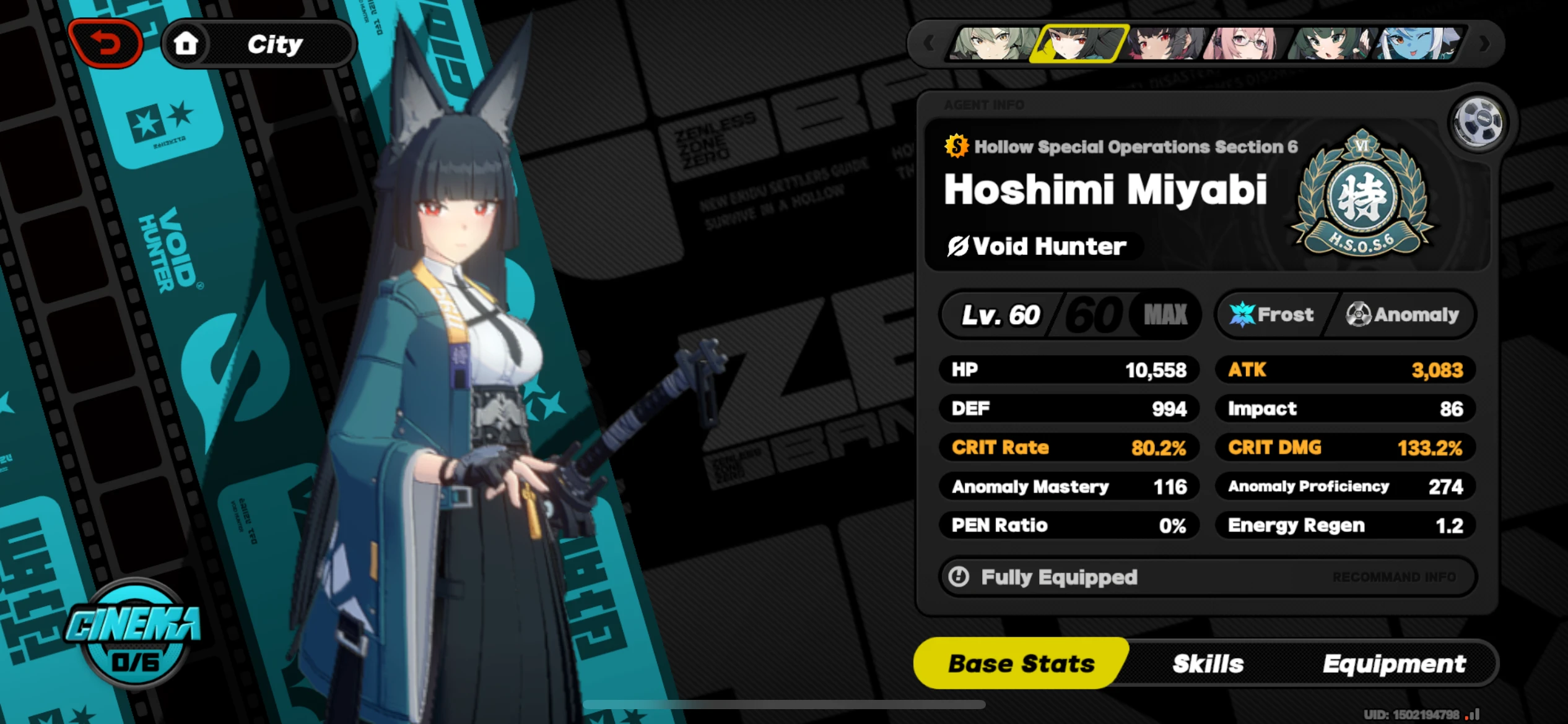 Miyabi build Zenless Zone Zero | HoYoLAB