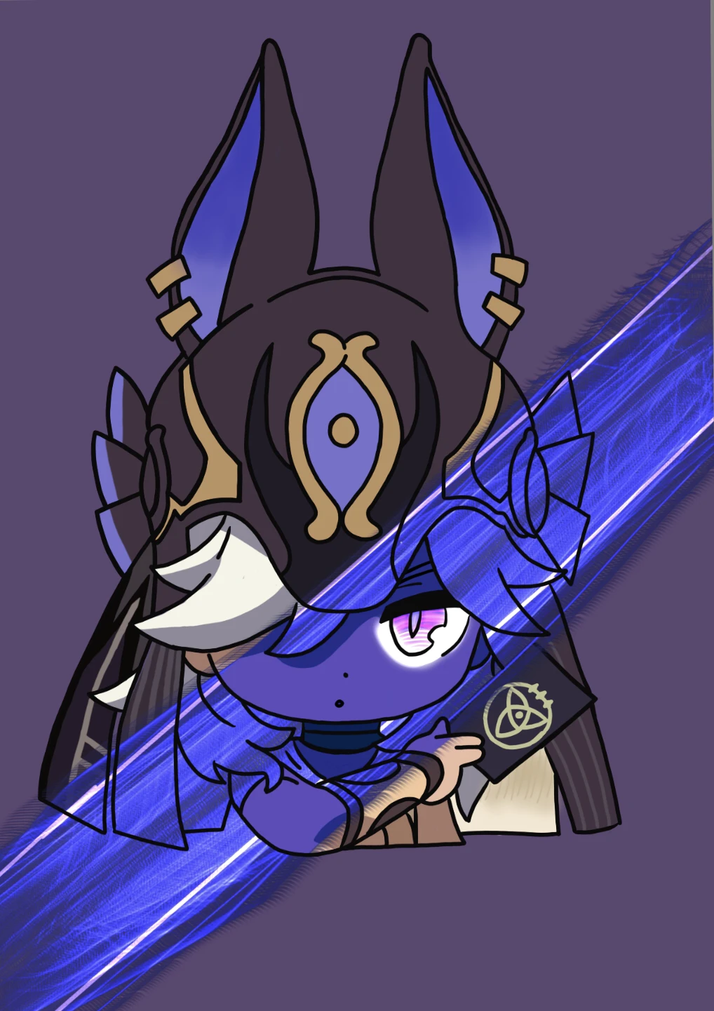 Cyno sticker. Genshin Impact | HoYoLAB