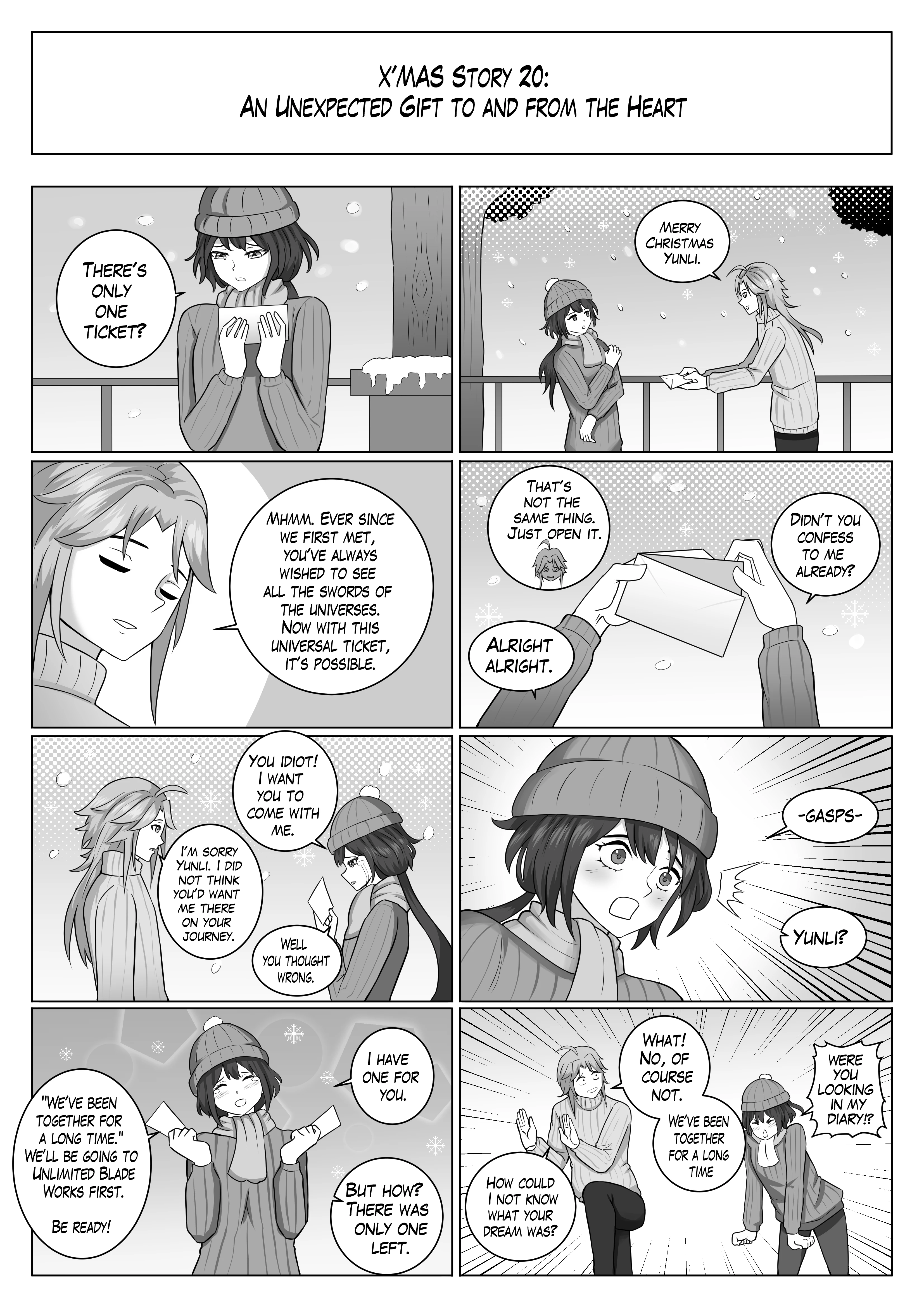 X'mas Story #20: An Unexpected Gift to and from The Heart. Honkai: Star ...