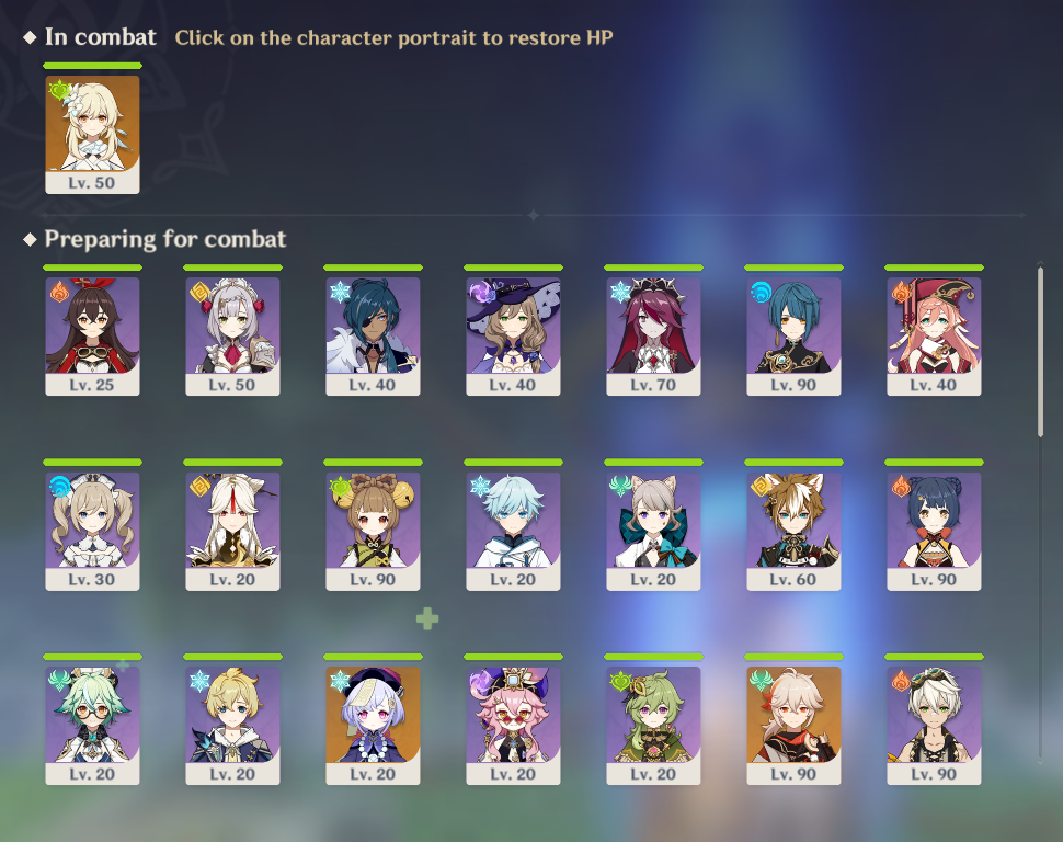 Character Nostalgia! (pulling order from first to last) Genshin Impact ...