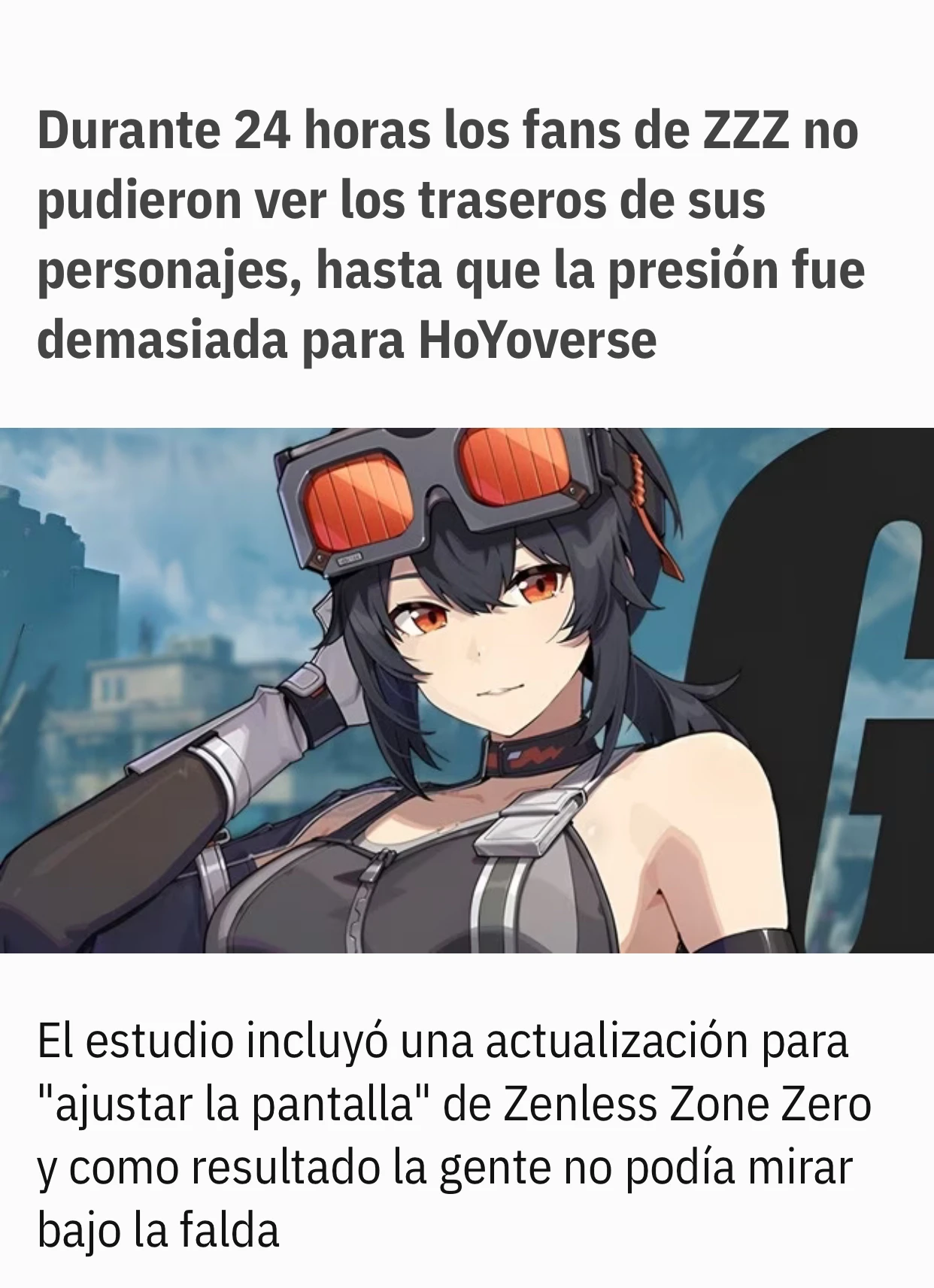 Vox Populi Vox Dei Zenless Zone Zero | HoYoLAB