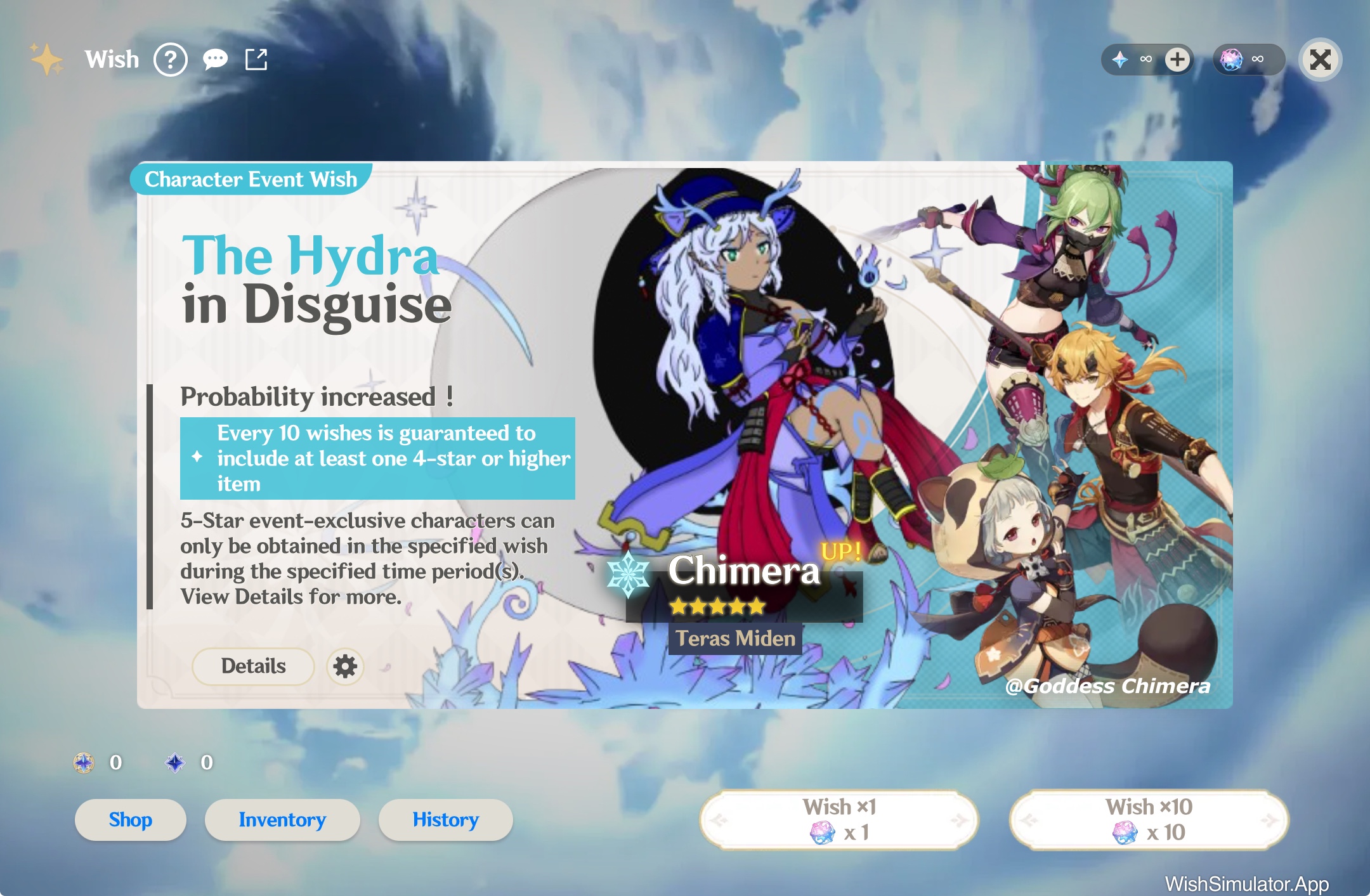 Chimera’s banner is here!!!!!! Genshin Impact | HoYoLAB