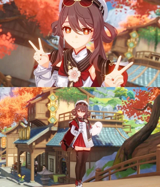 What do you think about Hu Tao's new drip? Genshin Impact | HoYoLAB