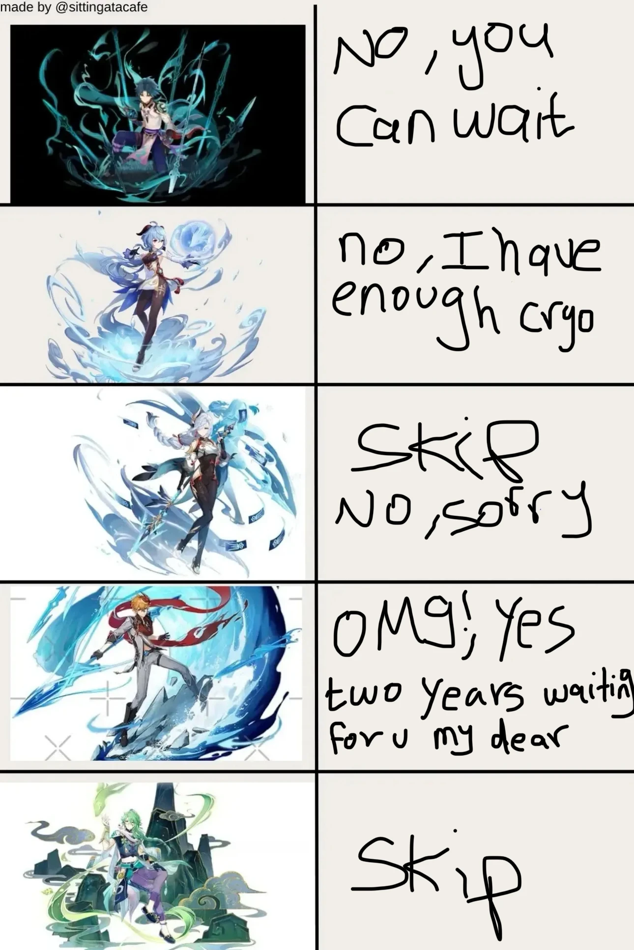 5.3 lyuie characters banner wishing plan Genshin Impact | HoYoLAB