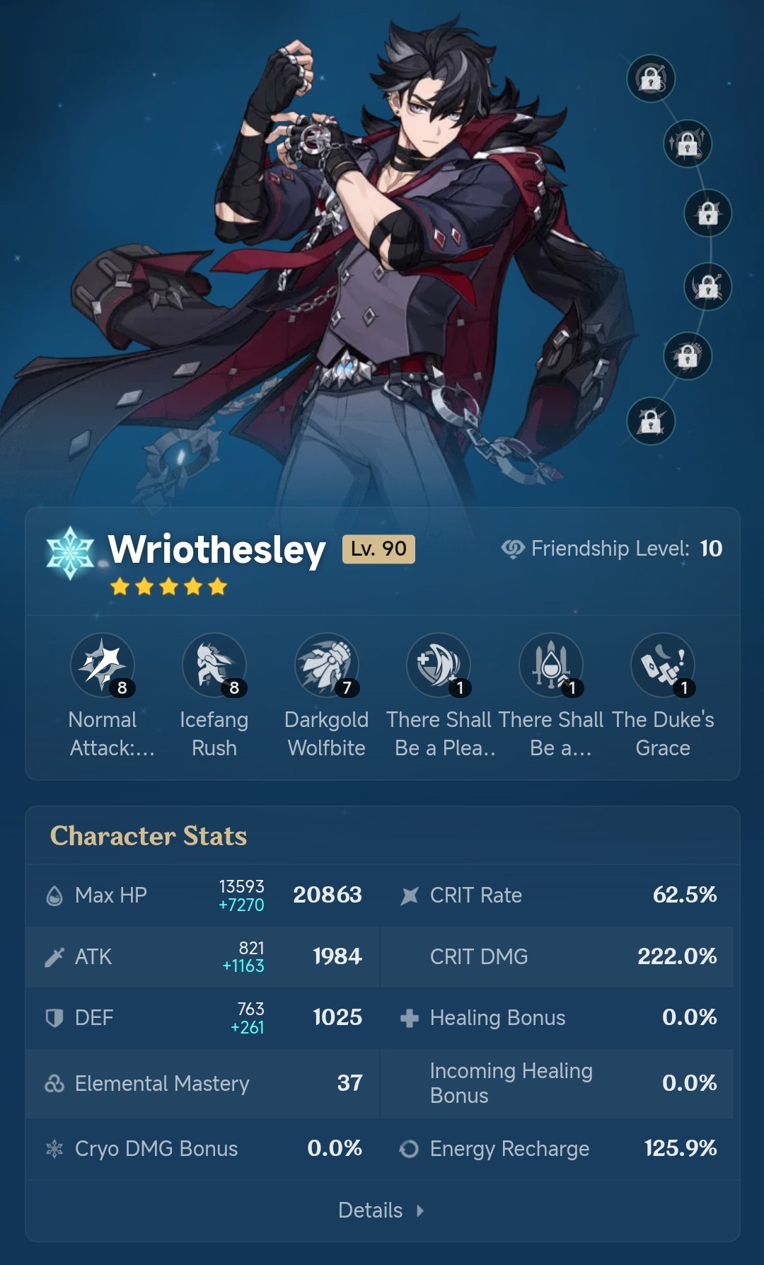 Is this Wrio build good enough ? Genshin Impact | HoYoLAB