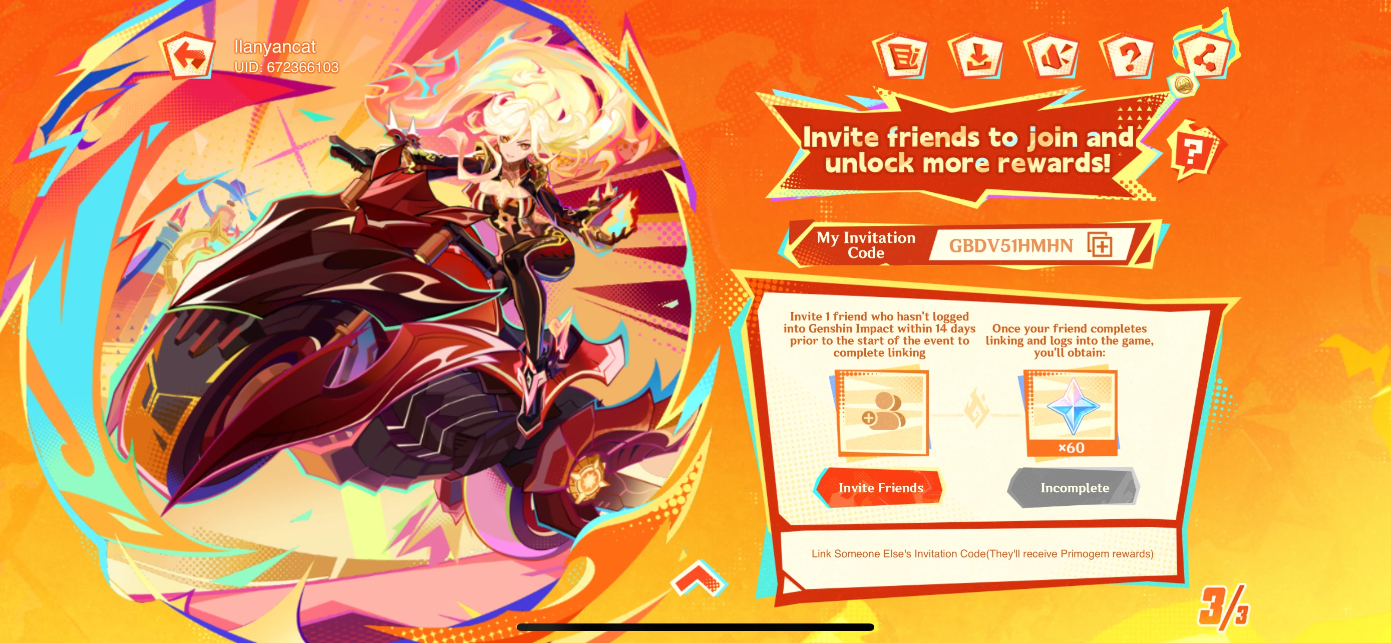 Lore Accurate Mavuika for the Web Event Genshin Impact | HoYoLAB