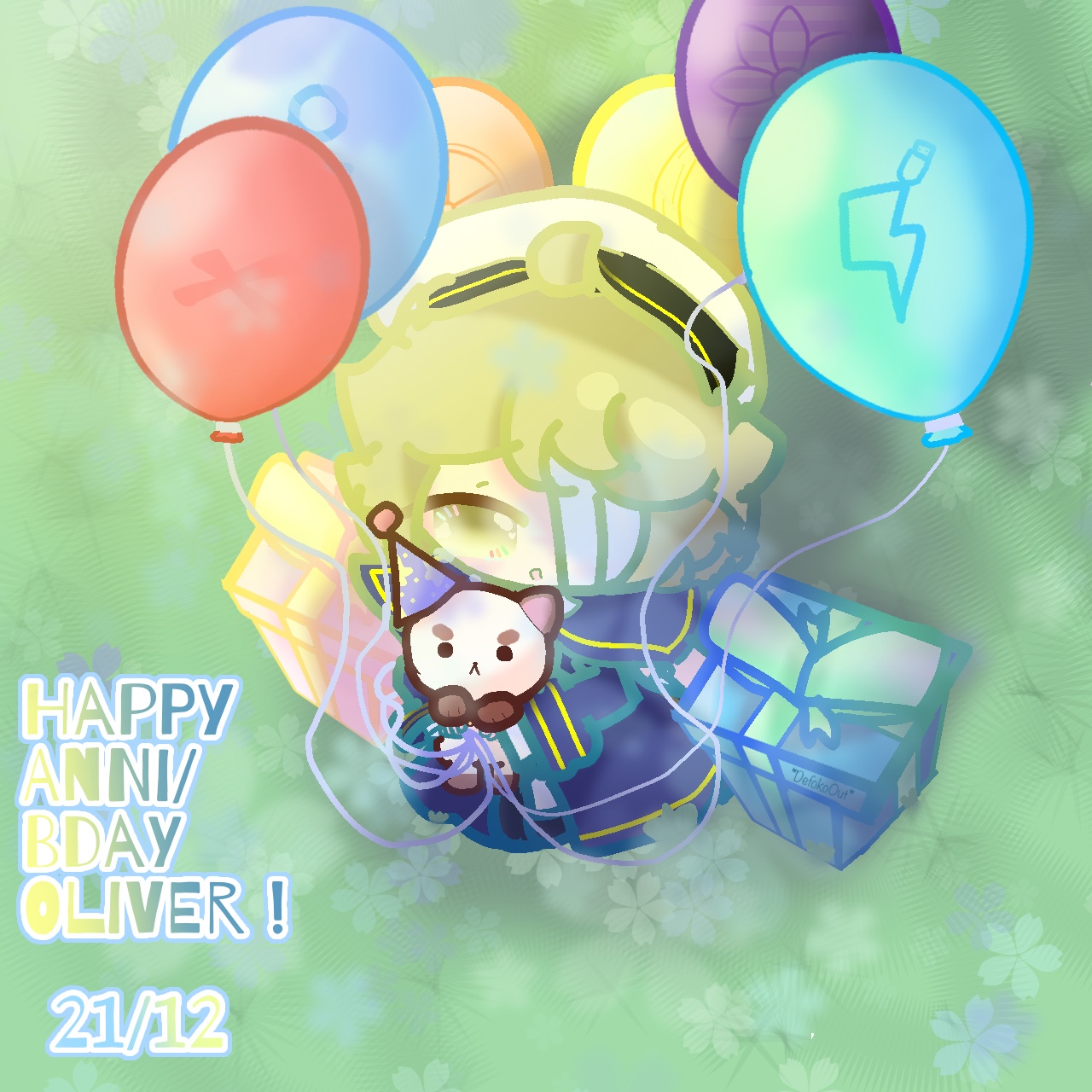 (one project done) HAPPY ANNI/BDAY TO OUR SILLY BRITISH VOCALOID ...
