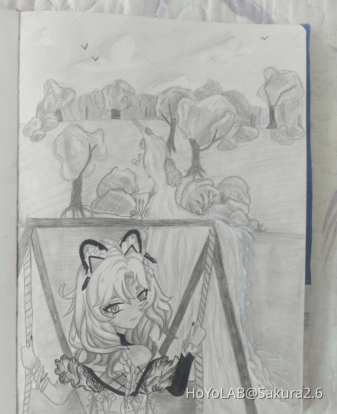 Xilonen drawing💛 Genshin Impact | HoYoLAB