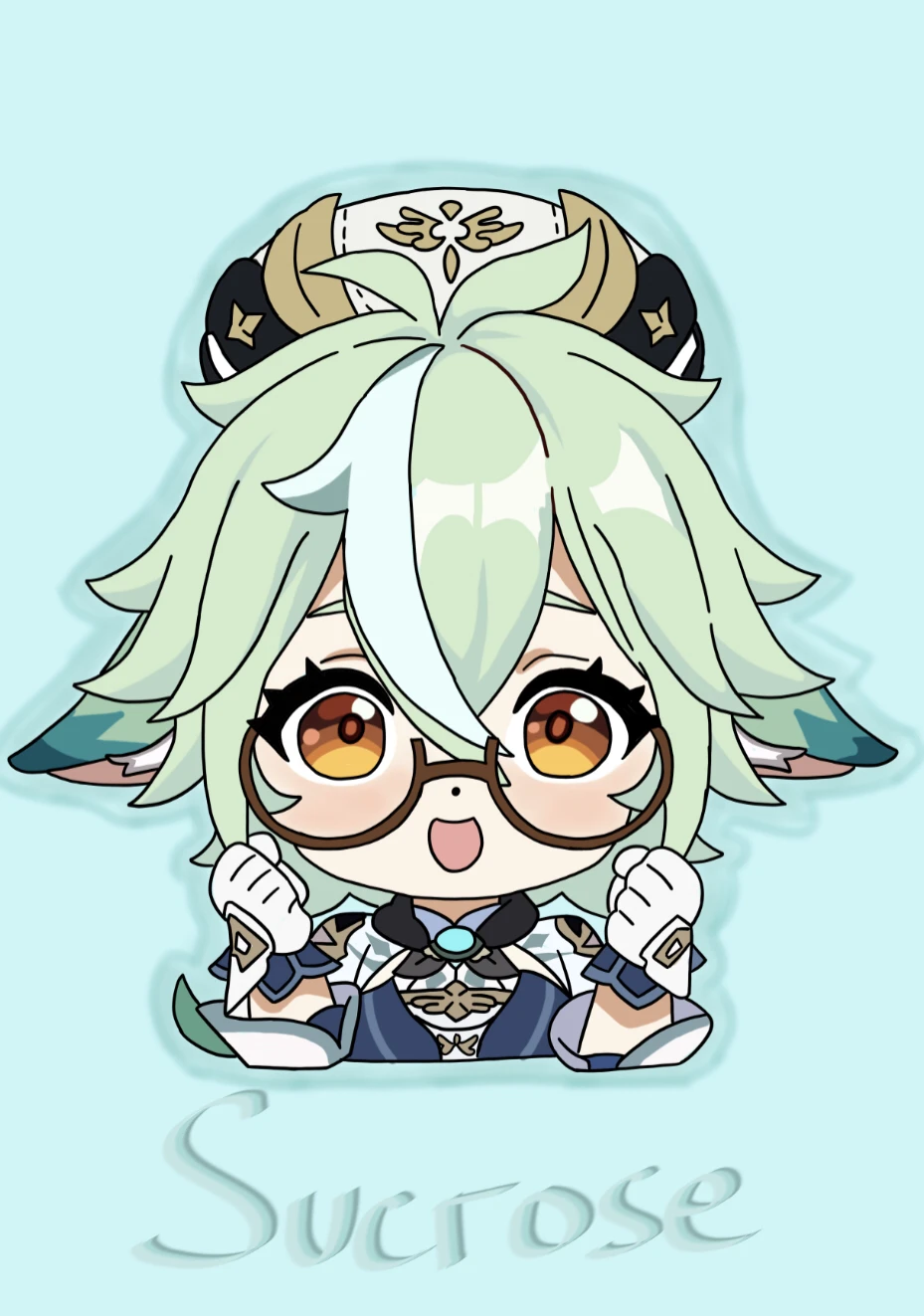 Sucrose sticker. Genshin Impact | HoYoLAB