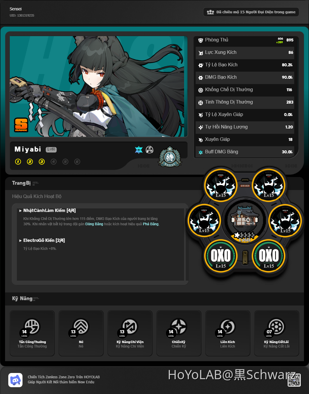 Miyabi build v tốt nghiệp chưa ae, có trấn thì nhất thiết phải lên n4 ...