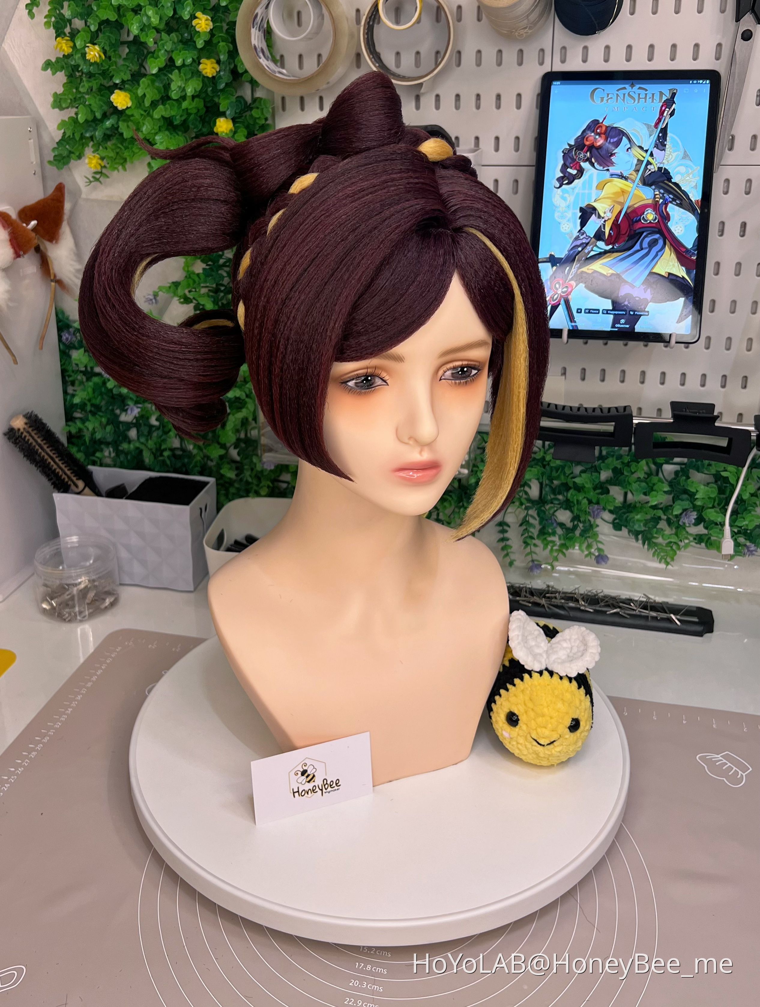 Chiori cosplay wig I did Genshin Impact | HoYoLAB