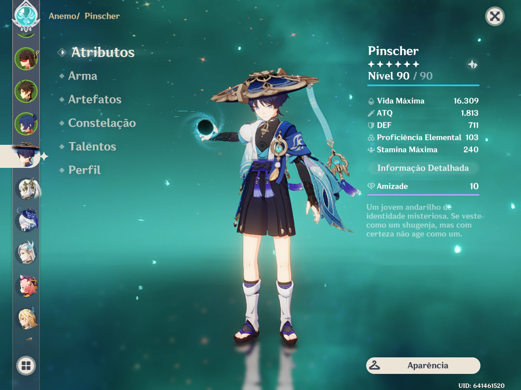 Dia 1 do esquema de build por personagem - 5º personagem: Scara Genshin ...