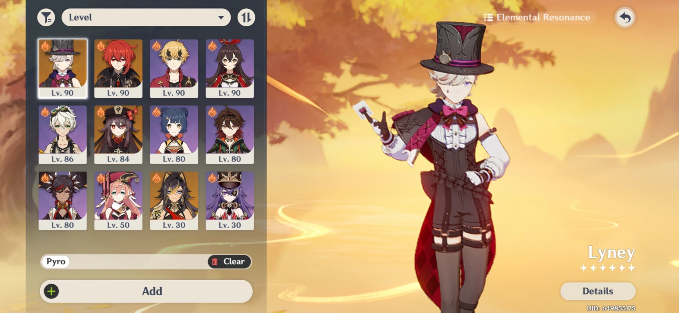 Here's all my pyro characters Genshin Impact | HoYoLAB