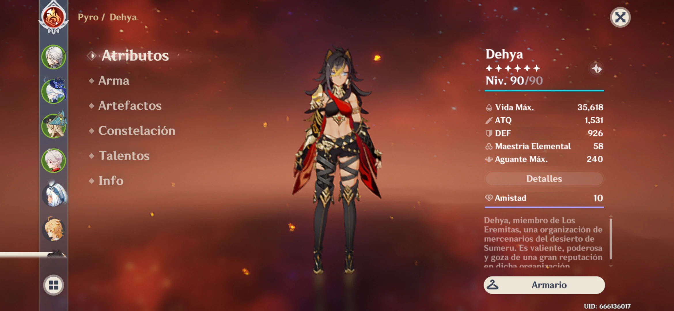 Dehya Build Genshin Impact | HoYoLAB