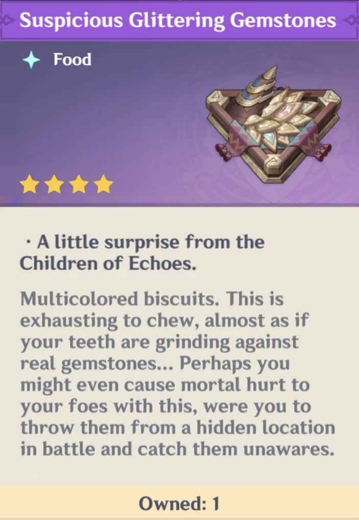 Cooking Suspicious Food for the Descriptions Genshin Impact | HoYoLAB