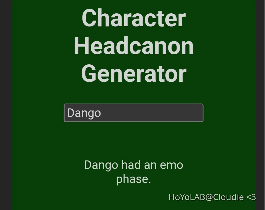 Putting some friends into a hc generator ^_^ | HoYoLAB