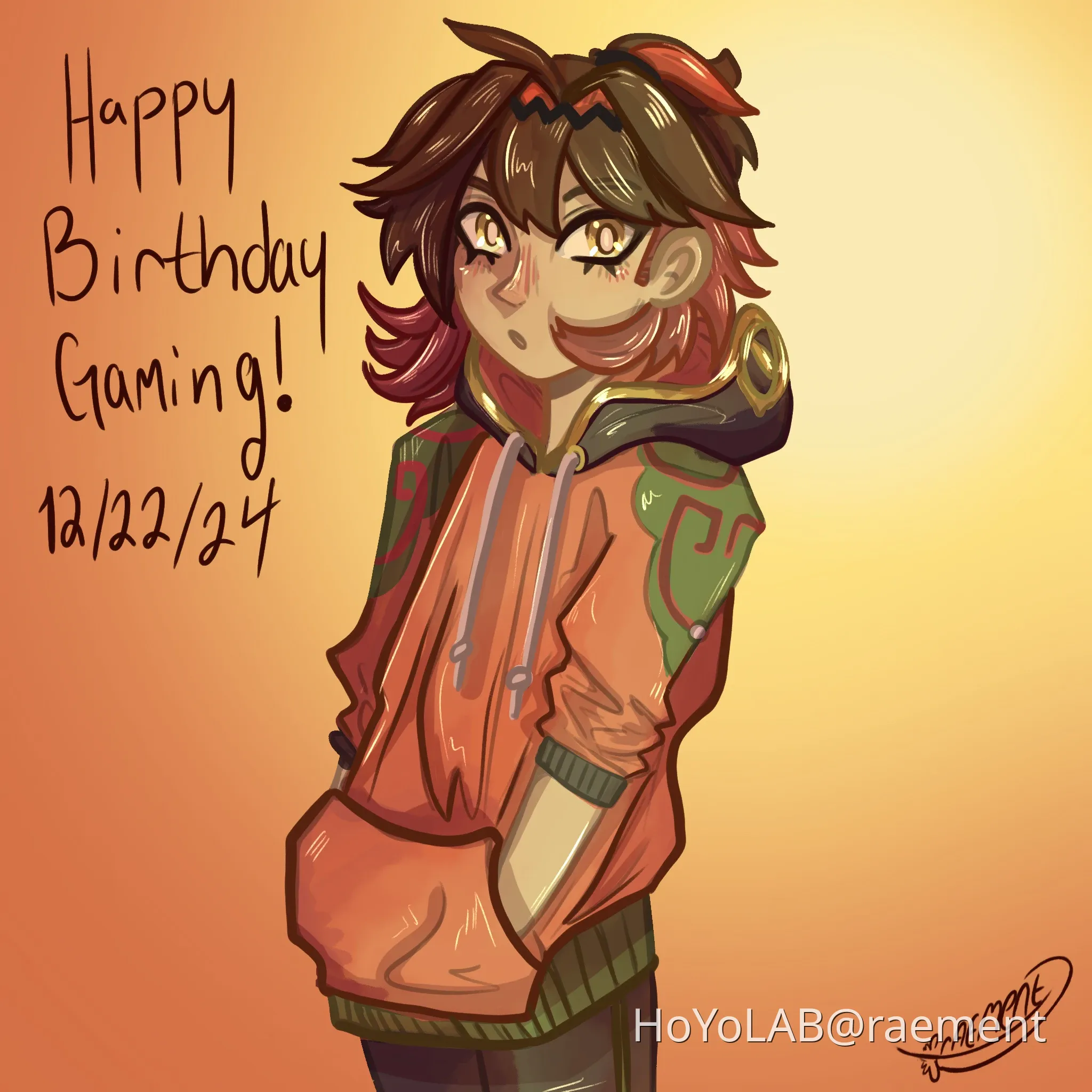 Happy Birthday Gaming! Genshin Impact | HoYoLAB