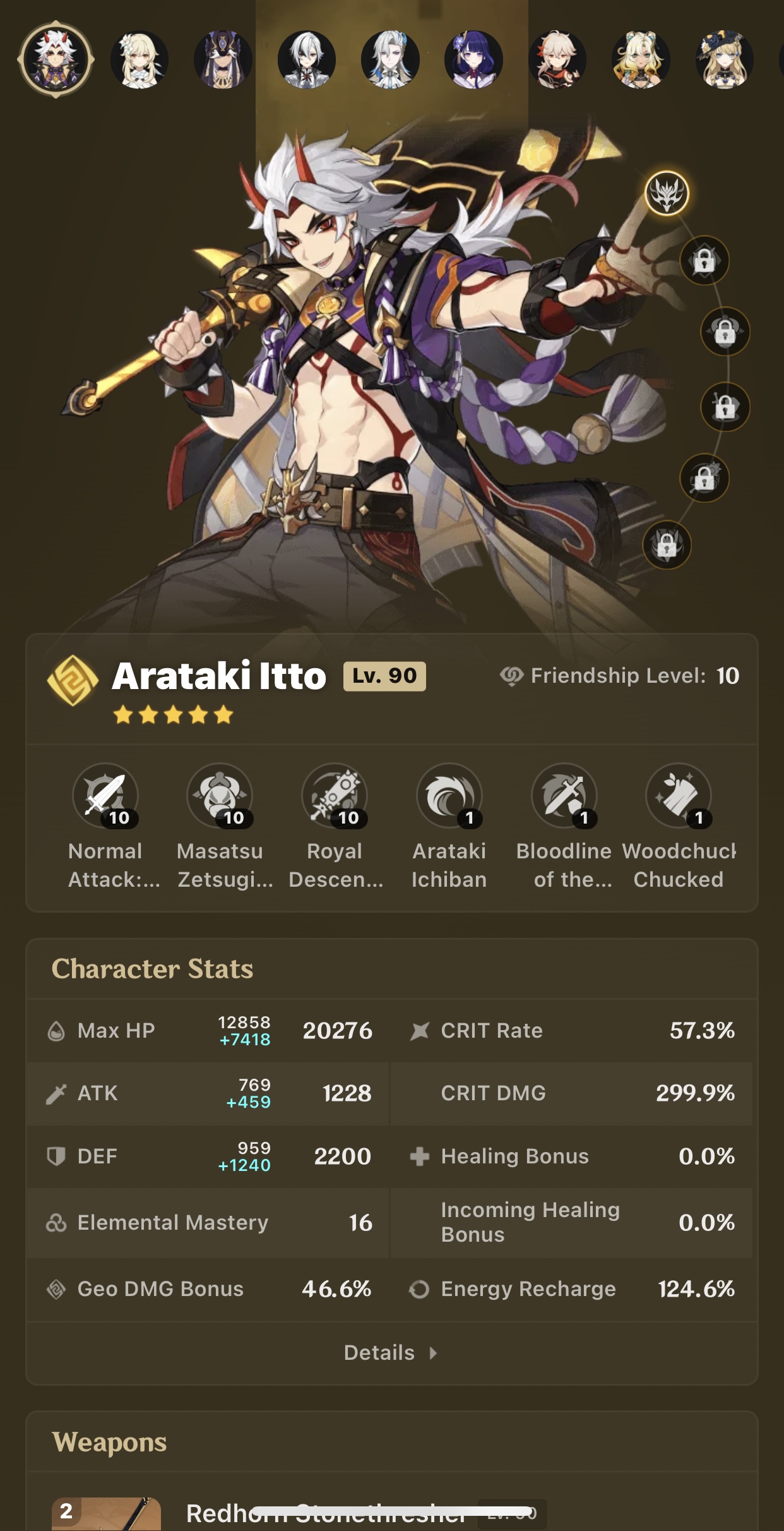 Itto build Genshin Impact | HoYoLAB