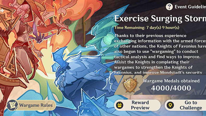 The best event "Exercise Surging Storm" in 2024 Genshin Impact | HoYoLAB