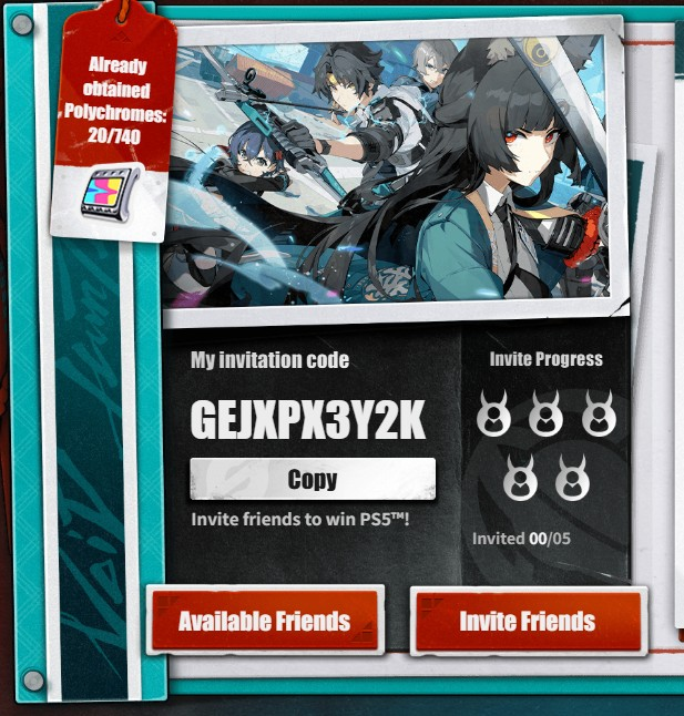 New 740 Polychrome Code For Version 1.4! Zenless Zone Zero | HoYoLAB