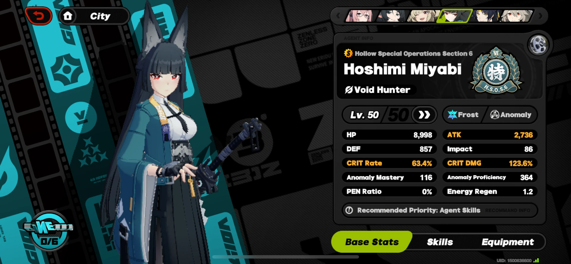 My second day miyabi build Zenless Zone Zero | HoYoLAB