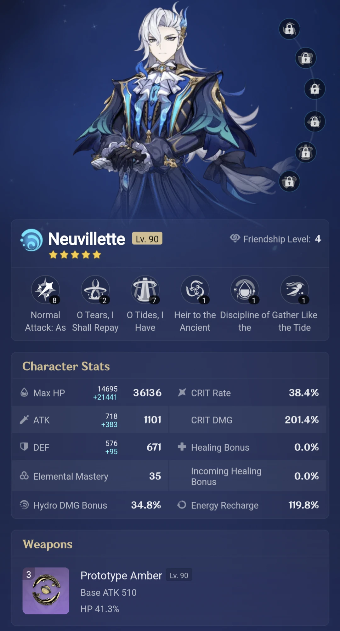 MY neuvillette build ️ Genshin Impact | HoYoLAB