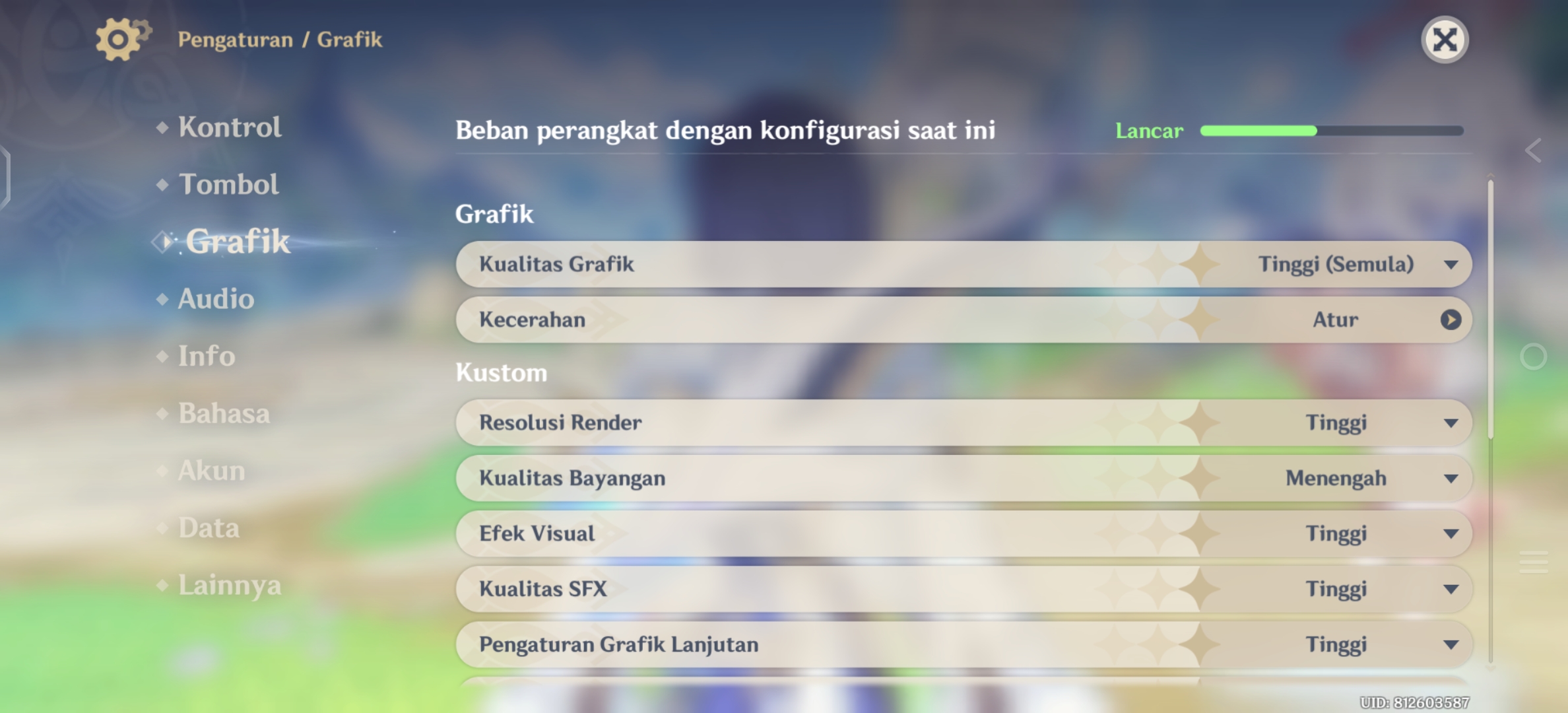 Setting Default snap 8 Elit di HP iqoo 13😋 Genshin Impact | HoYoLAB