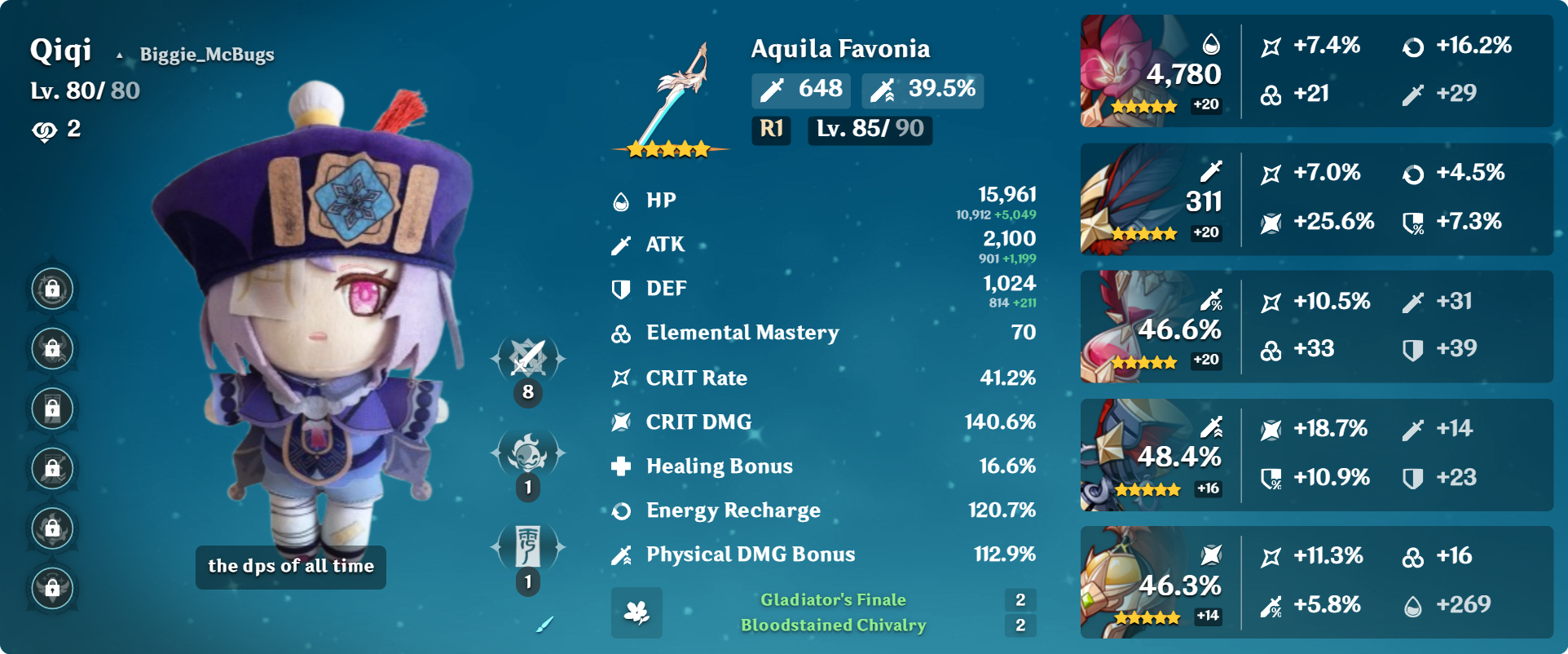 DPS QIQI BUILD 🔥🔥🔥🔥🗣️🗣️💯💯💯💯💯💯🔥🔥🗣️🗣️🗣️ Genshin Impact | HoYoLAB