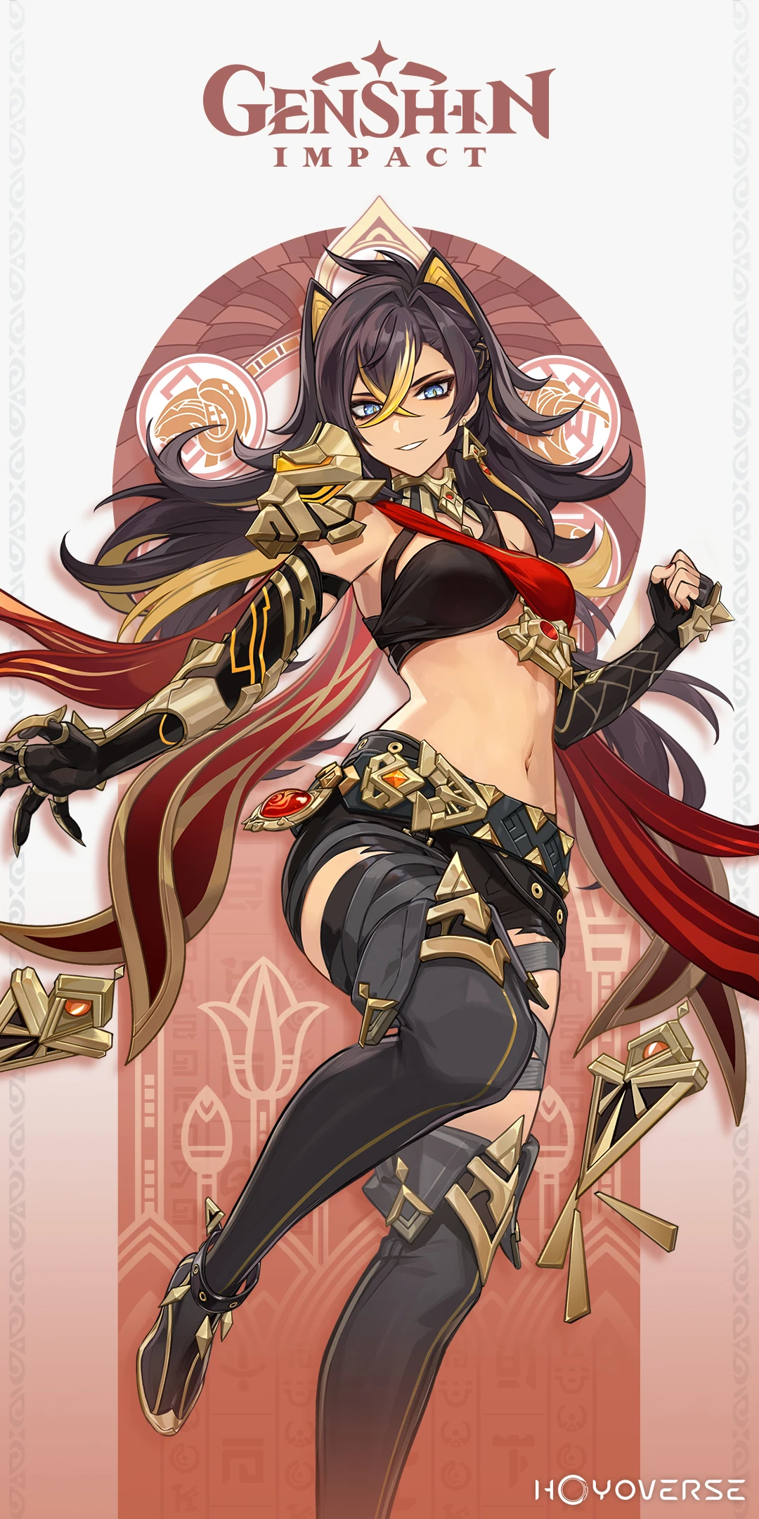 My Dehya redesign☺️ I made it more to my liking🥰 Hope you guys like it ...