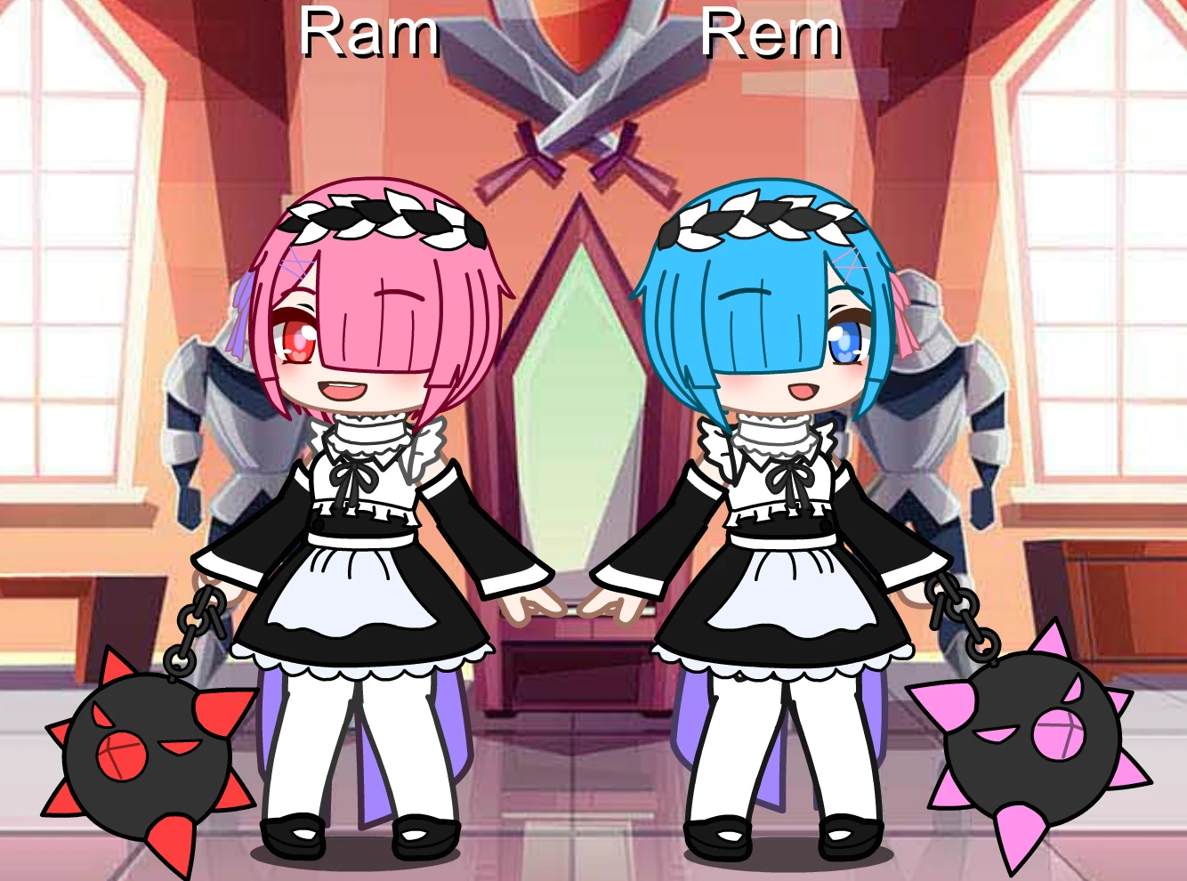 😍 Ram X Rem Re Zero Gacha Club Cosplay 🇲🇾 | HoYoLAB
