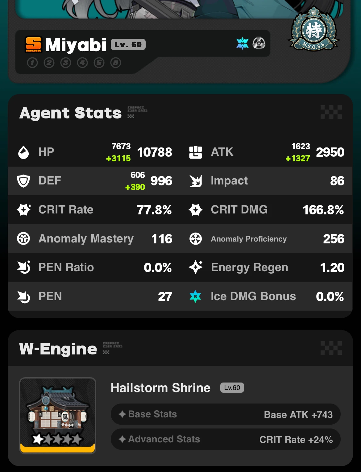 Update build🥰 f2p Miyabi Zenless Zone Zero | HoYoLAB