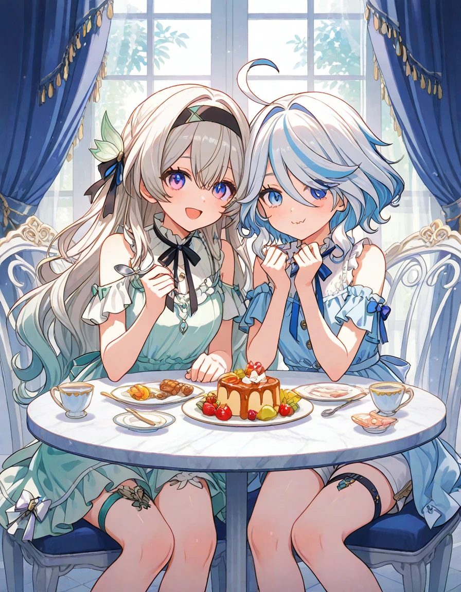 Furina: traveler say ahh. Firefly: Caelus/Stelle say ahh. Genshin ...