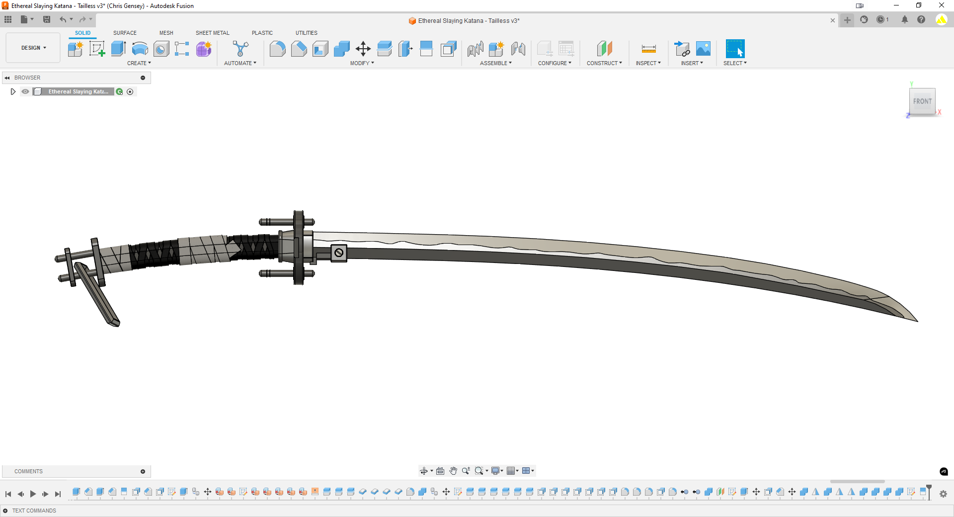 Tailless CAD project for Miyabi banner pull luck Zenless Zone Zero ...