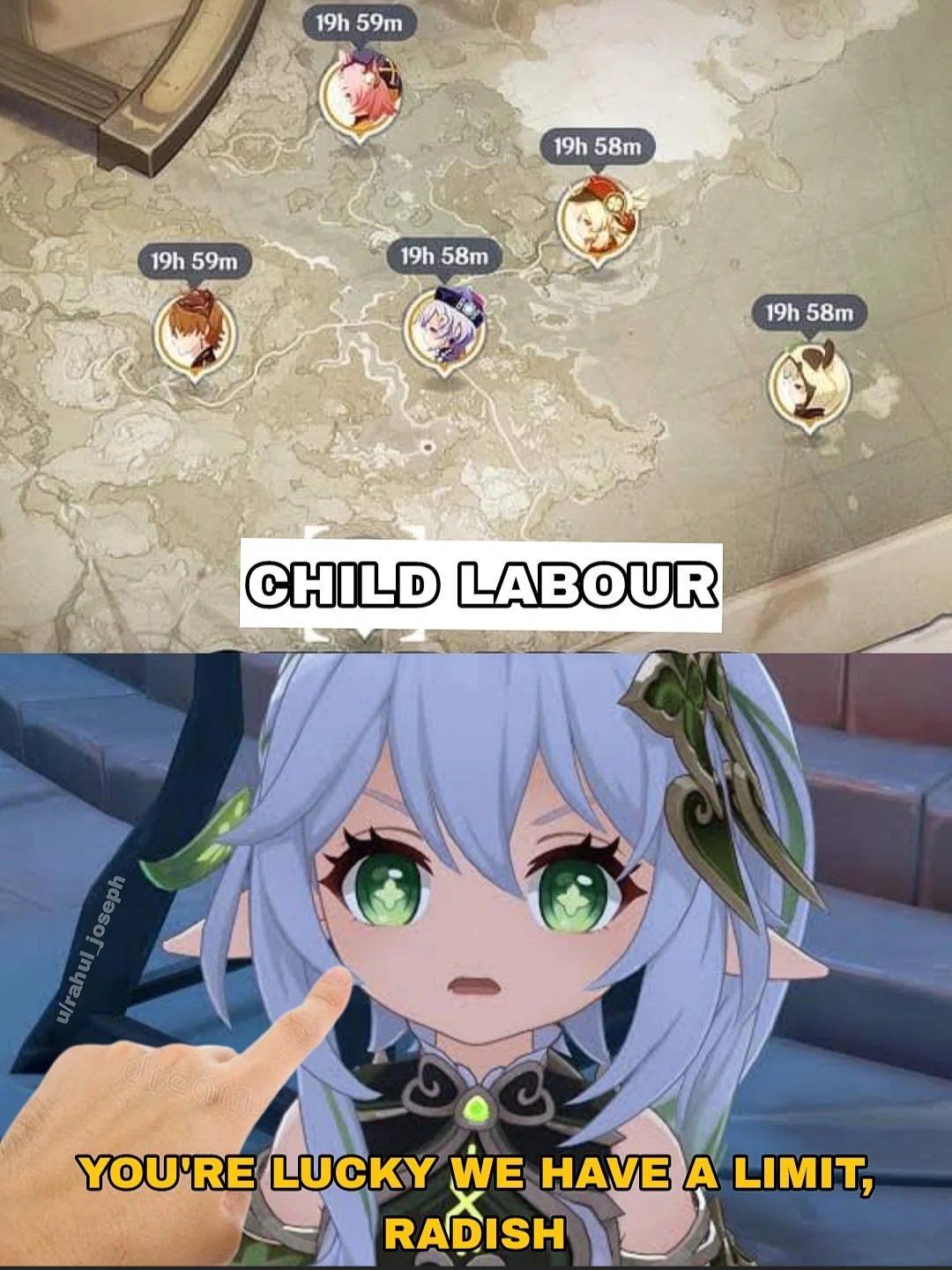 You are lucky radish 😅 Genshin Impact | HoYoLAB