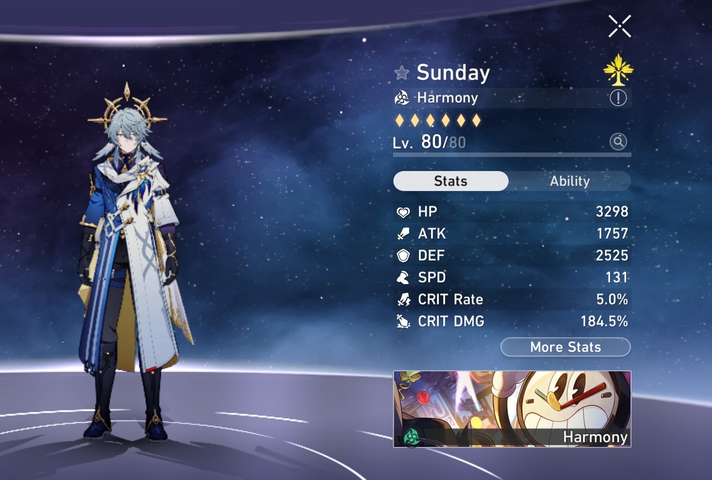 I finished building Sunday Honkai: Star Rail | HoYoLAB