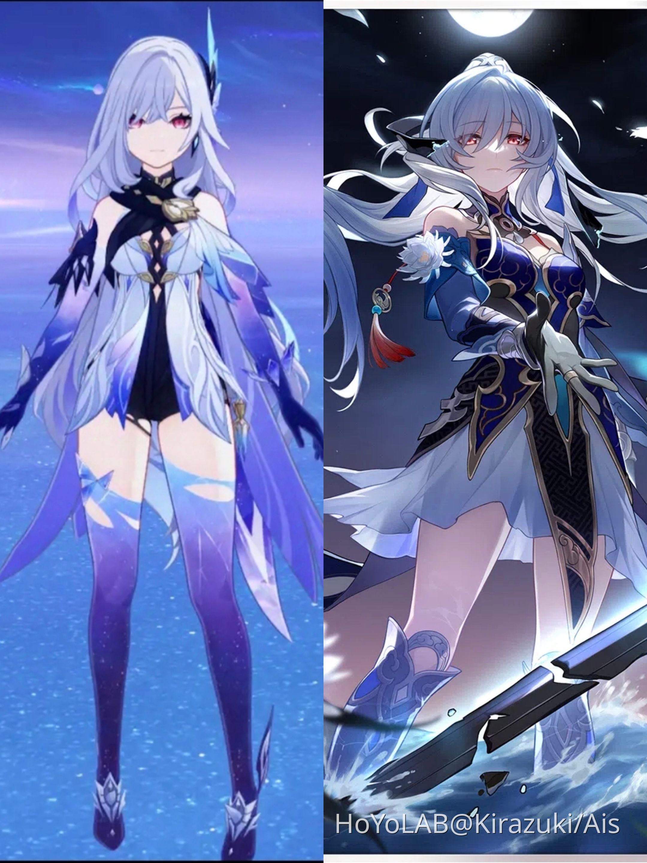 Skirk and Jingliu Genshin Impact | HoYoLAB