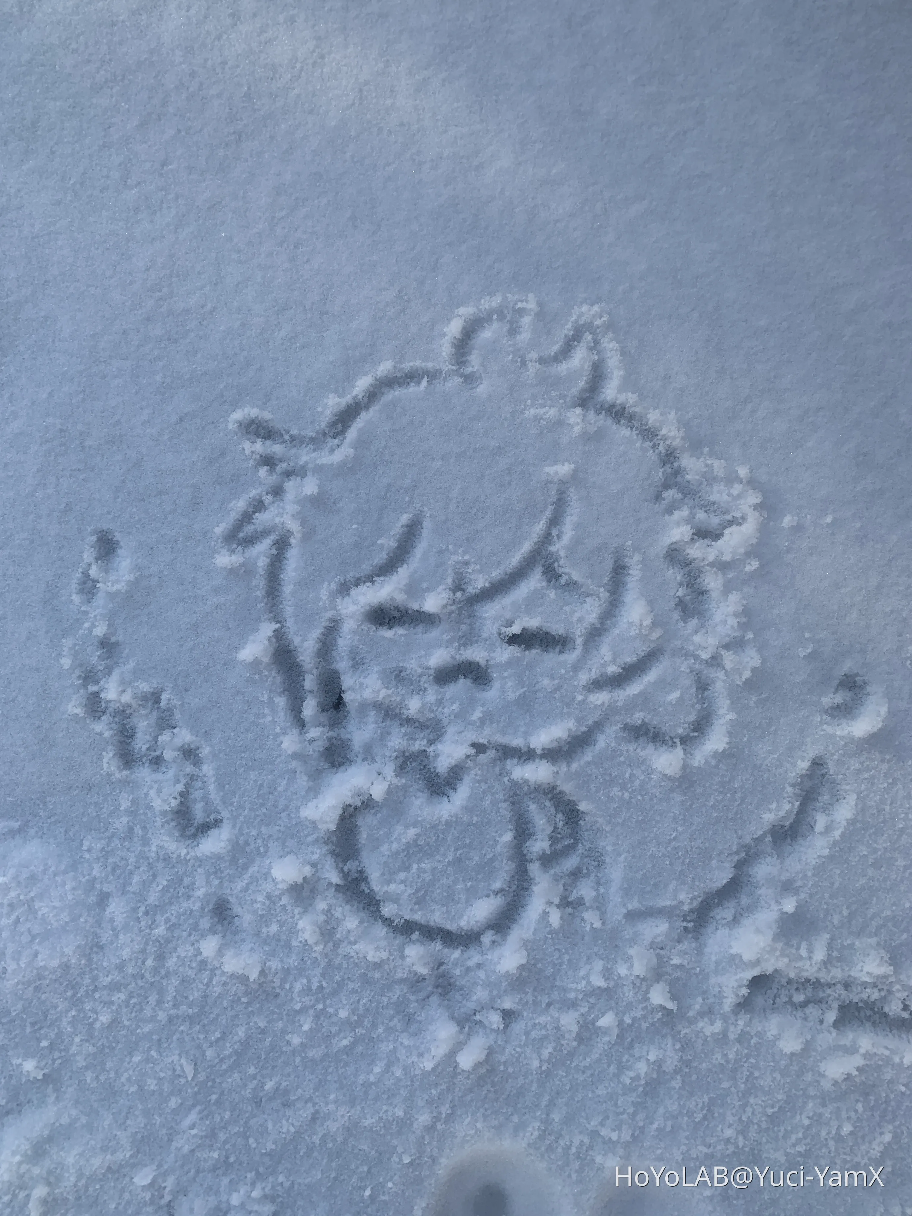 Snow doodle Genshin Impact | HoYoLAB