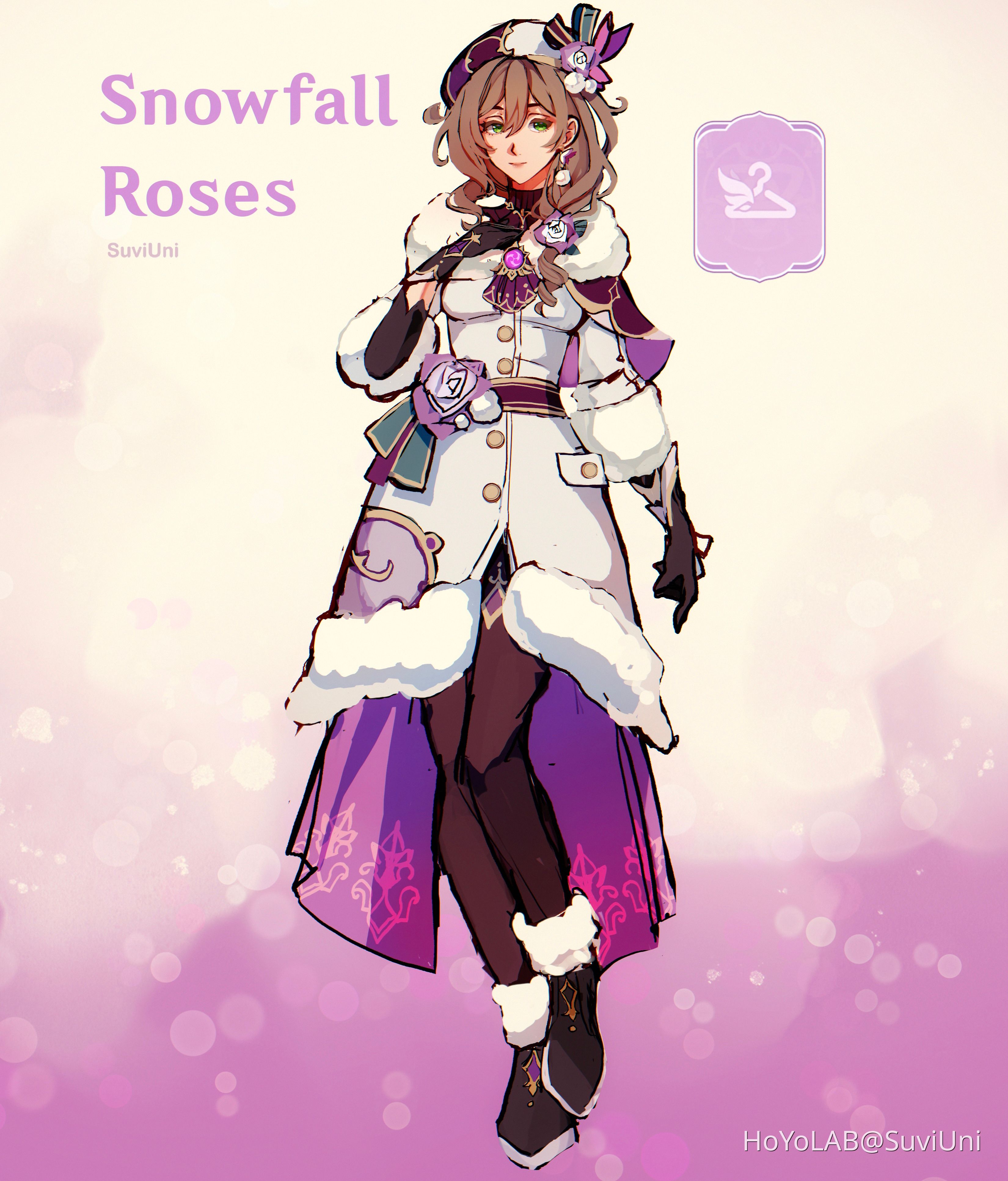 Winter Lisa outfit Genshin Impact | HoYoLAB