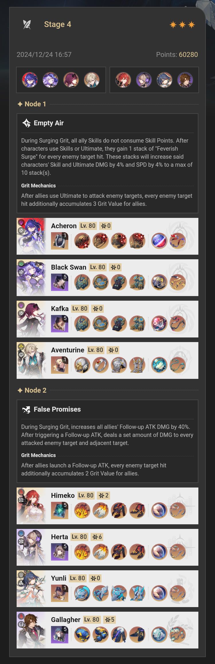 No Problem Here (E0S1 Acheron) & FuA All the Way to the End (E0S1 Yunli ...