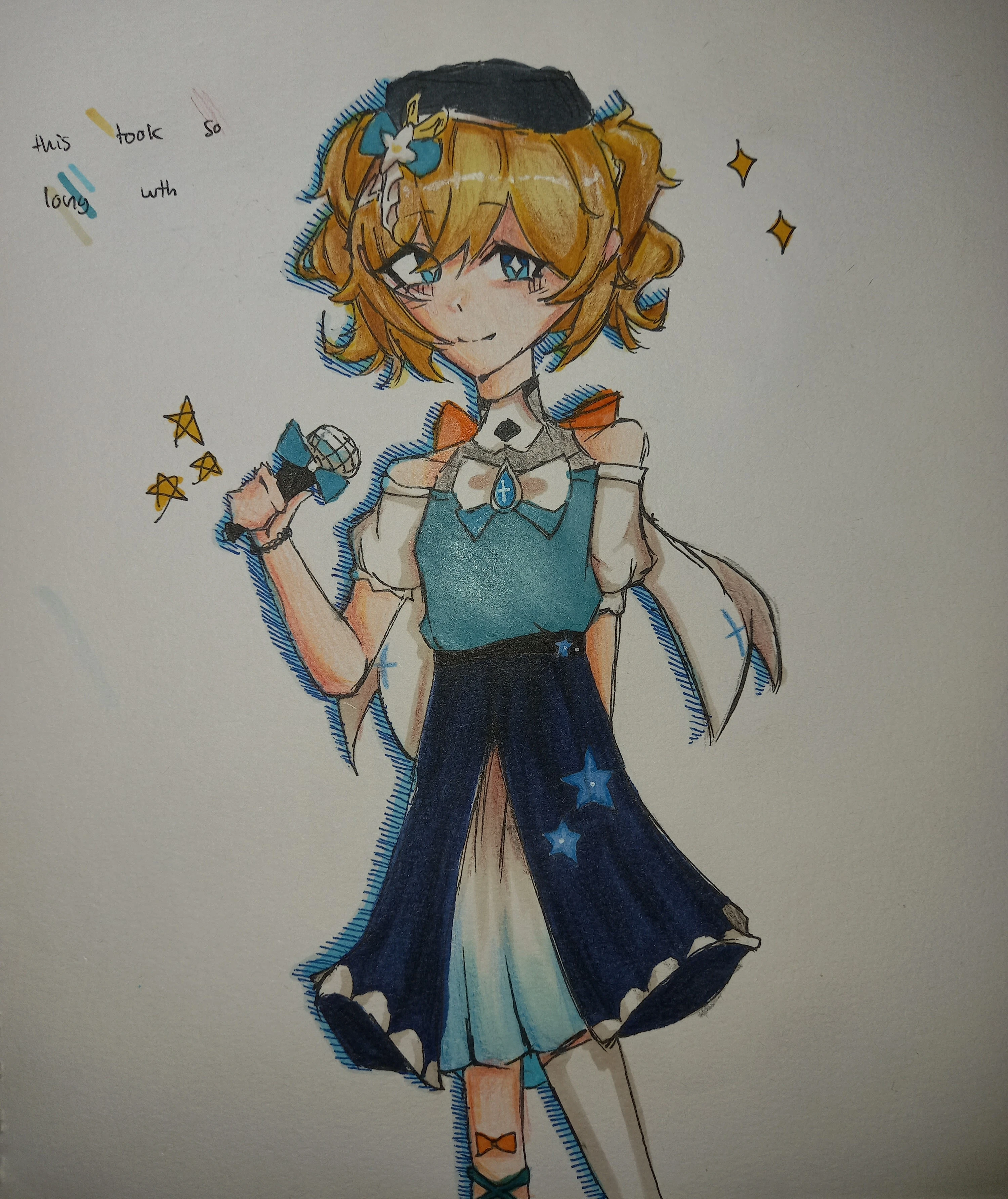 Barbara drawing Genshin Impact | HoYoLAB