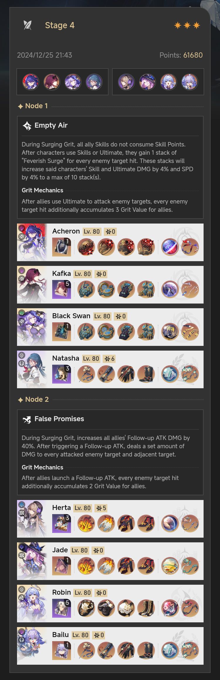 Acheron Ult + Ultimate Follow Up Attack Honkai: Star Rail | HoYoLAB