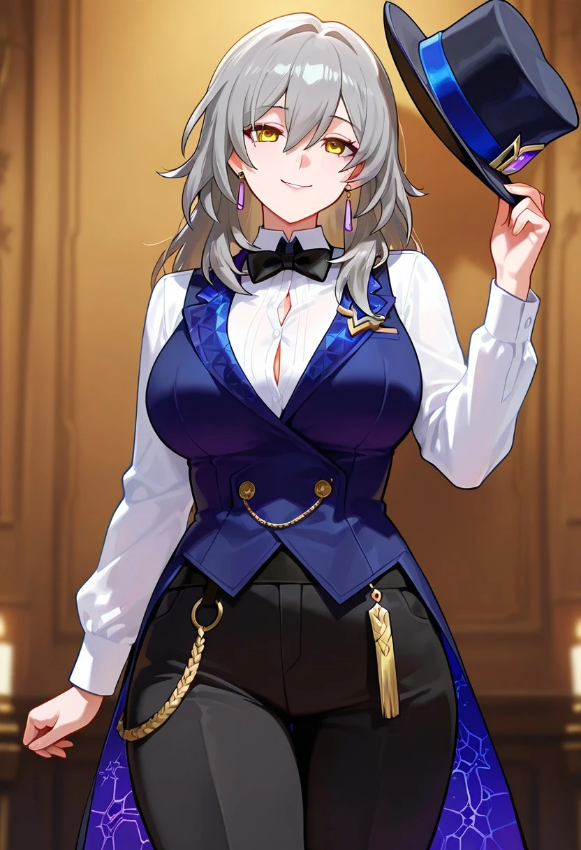 Stelle wearing a combo of her base outfit and the Watchmaker, Master of ...