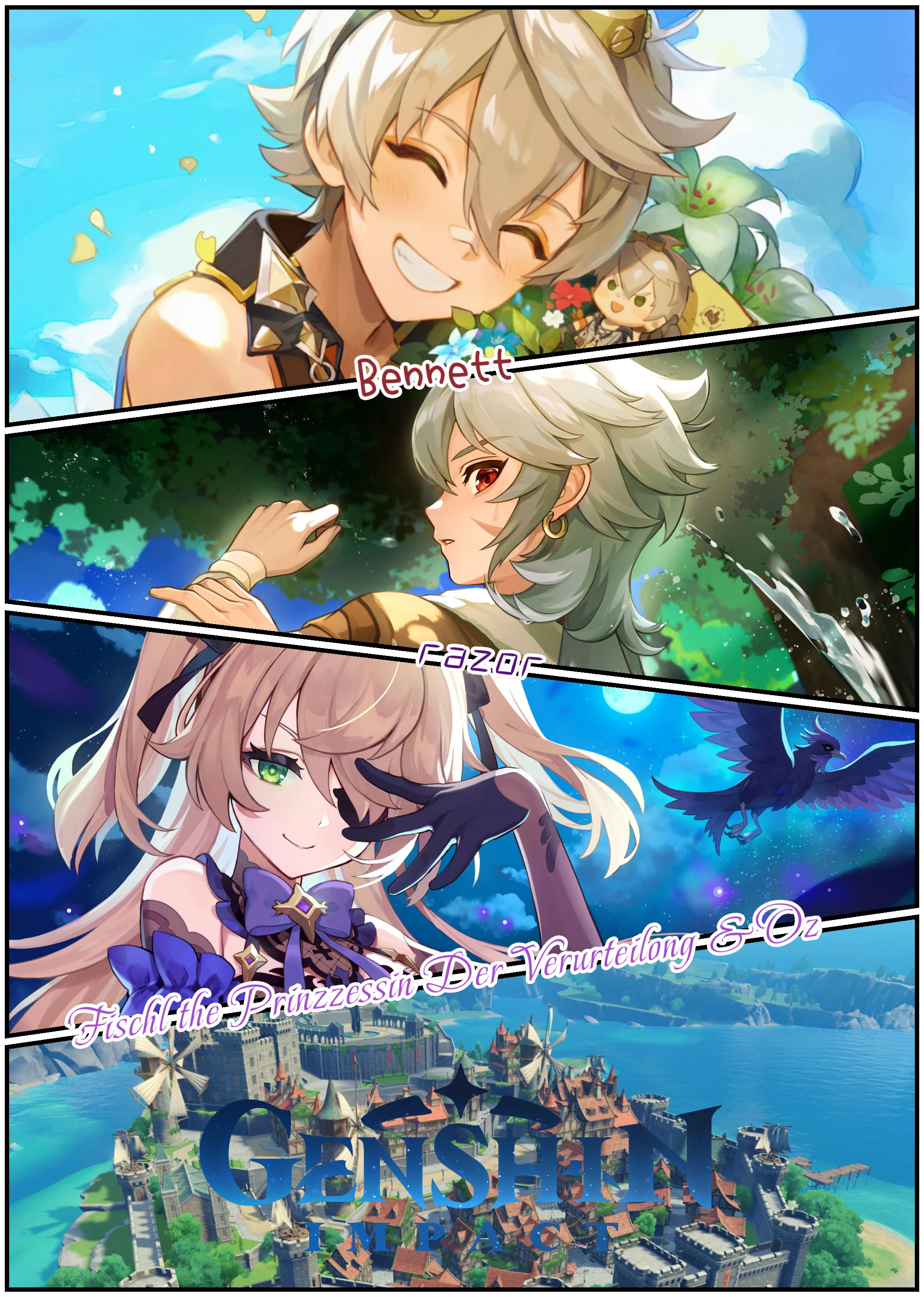 Mondstat trio! Genshin Impact | HoYoLAB