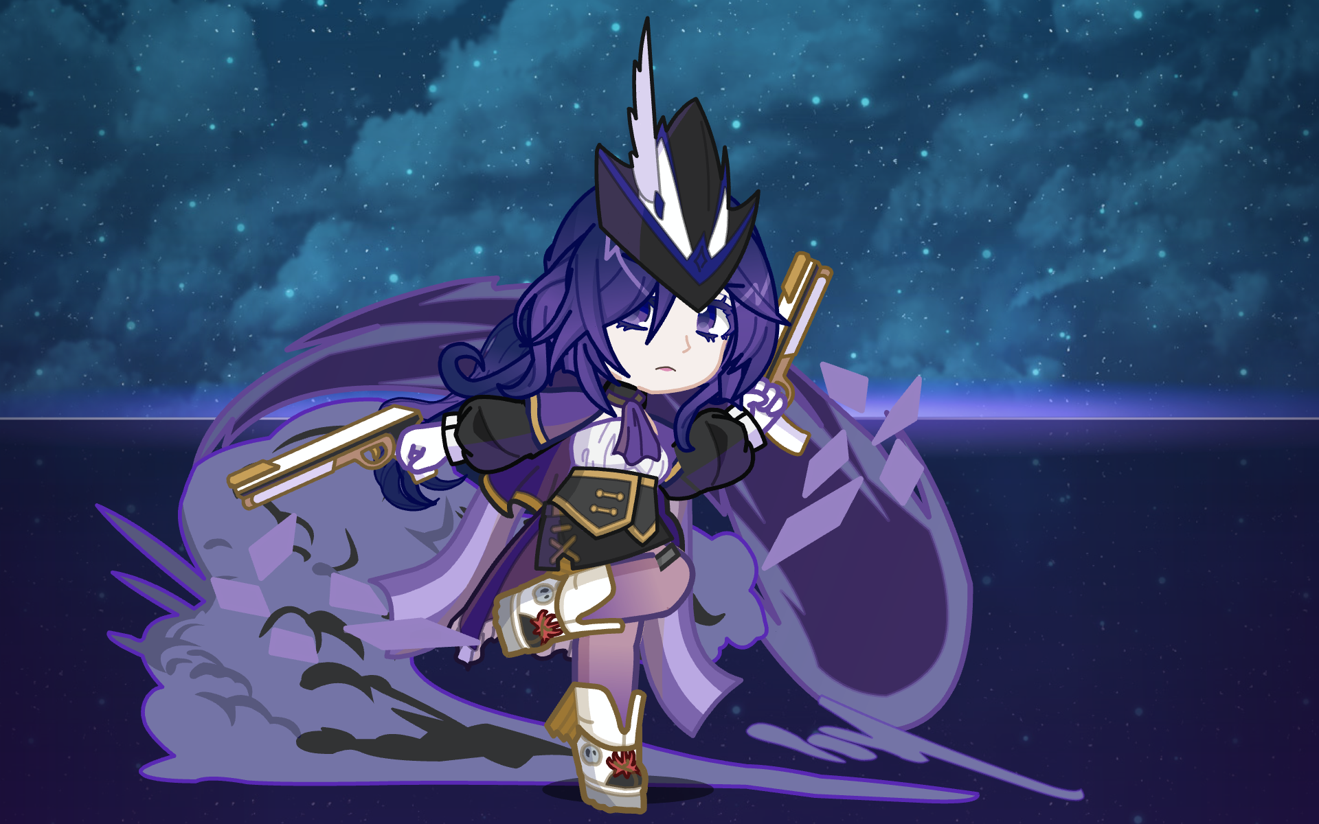 Clorinde-posting DAY 2: Clorinde in Gacha Life Genshin Impact | HoYoLAB