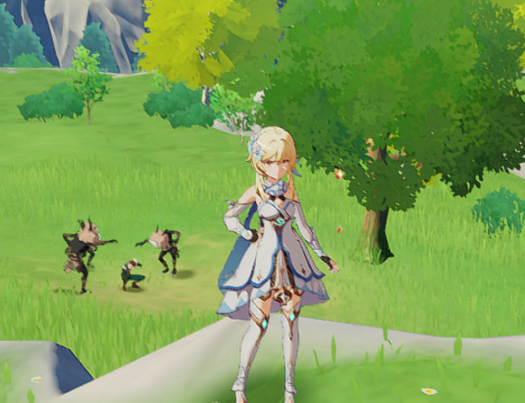 Out here exploring the beautiful scenery! Genshin Impact | HoYoLAB